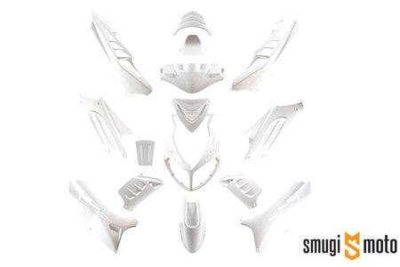 Zestaw owiewek Tun'r, 15 elementów, Peugeot Speedfight 2 - białe ...