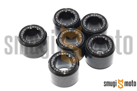 Rolki Bando 18x14 - 6 szt. (różne wagi) | Smugi Moto