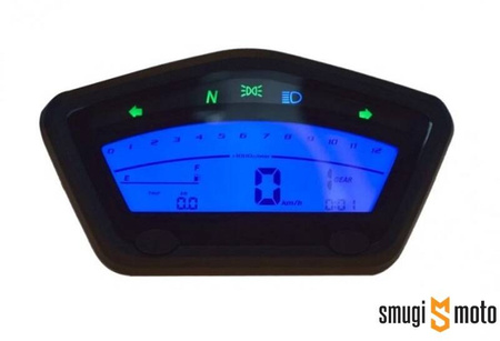 Licznik uniwersalny WM, digital 5-cio kątny | Smugi Moto