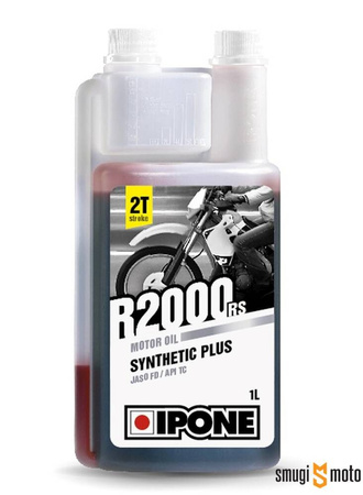 Olej Ipone R2000RR (R2000RS) 2T, 1L (półsyntetyk) | Smugi Moto