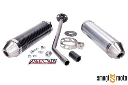Końcówka wydechu Giannelli Enduro Carbon, Aprilia RX-SX 50 '06-10 (E ...