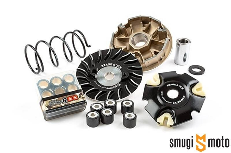 Wariator Stage6 Maxidrive z przeciwtalerzem, LEM 150cc 4T 3V AC: Piaggio Liberty / Fly 150cc ...