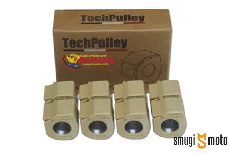 Rolki wariatora Tech Pulley, 25x17 - 8 szt. (różne wagi) | Smugi Moto