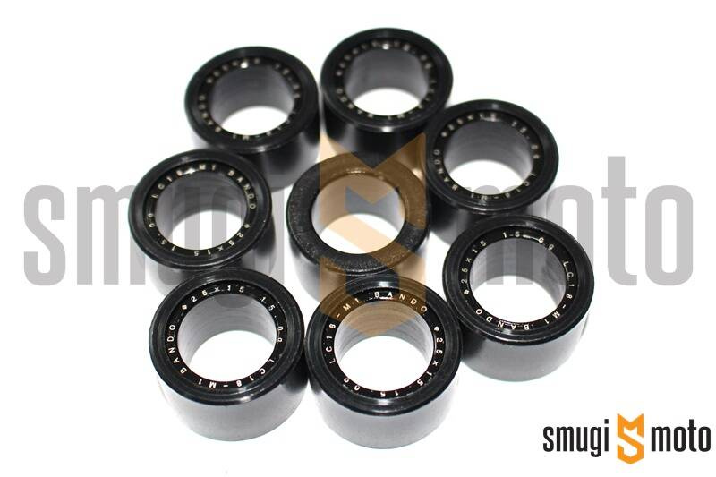 Rolki wariatora Bando 25x15, 8szt. (różne wagi) | Smugi Moto